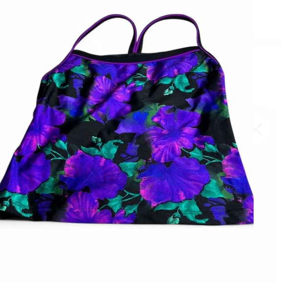 Speedo | Swim | Speedo Floral Tankini Top Size Nwt | Poshmark